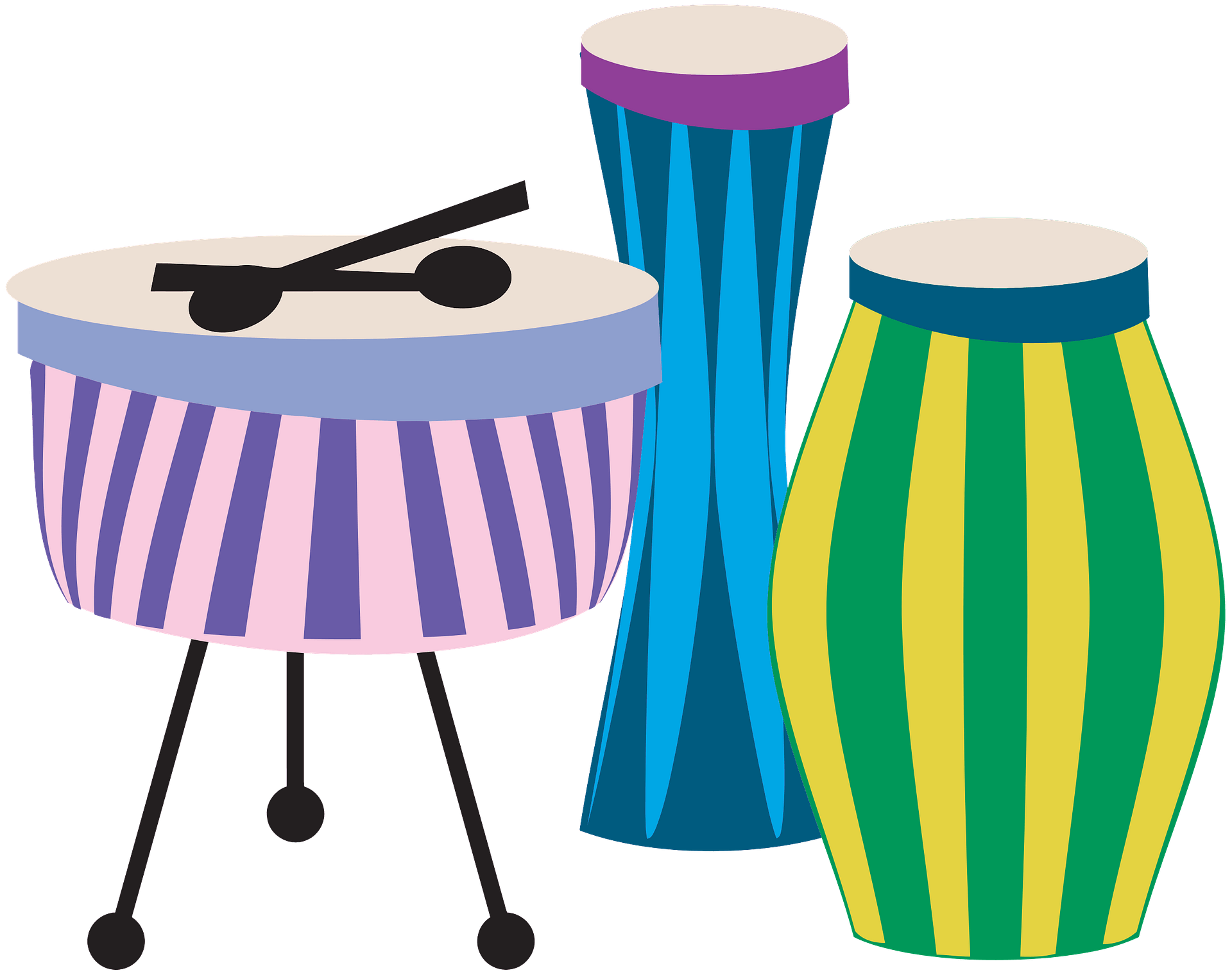 Percussion Instruments Clipart