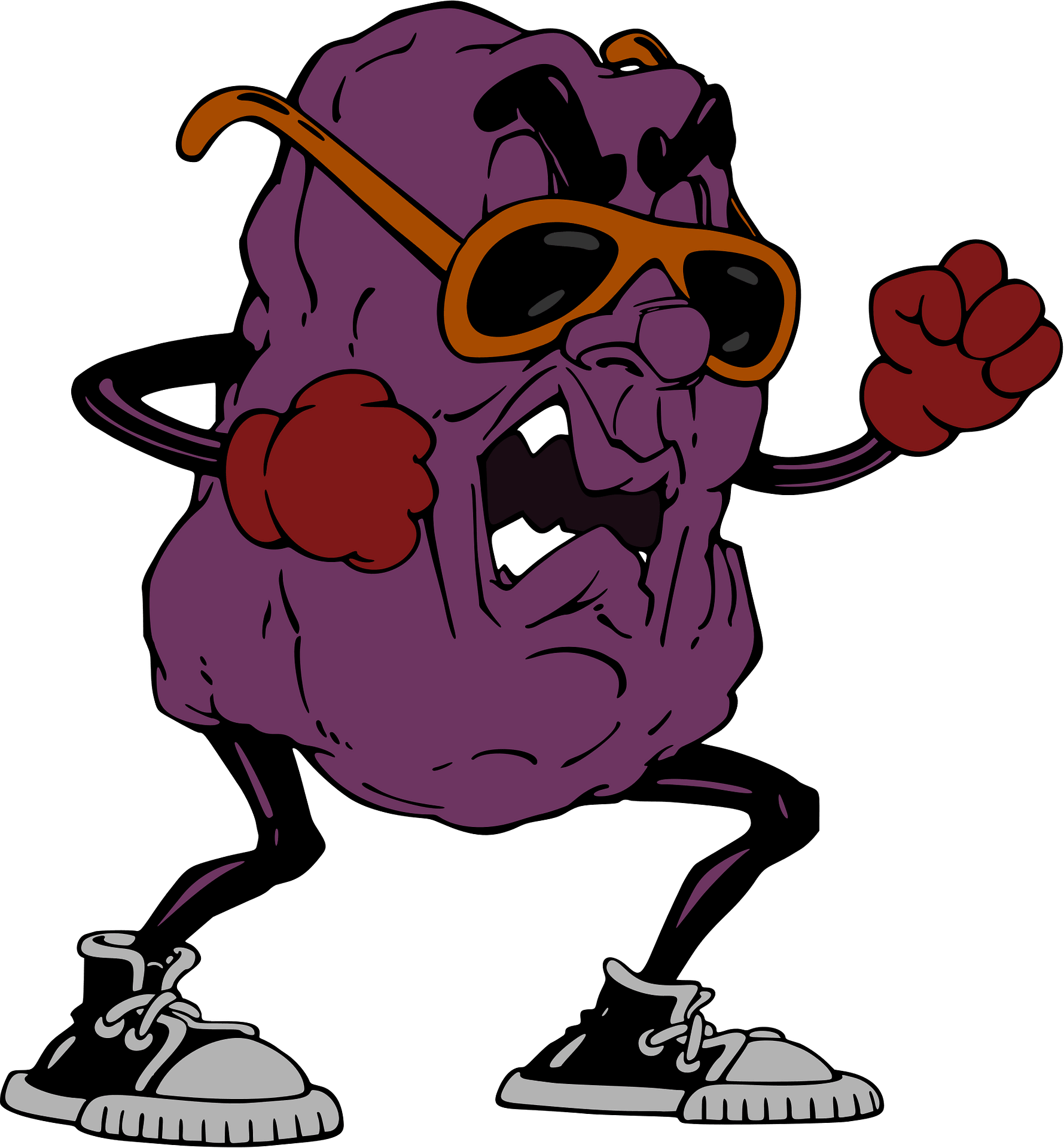 California Raisin Clipart