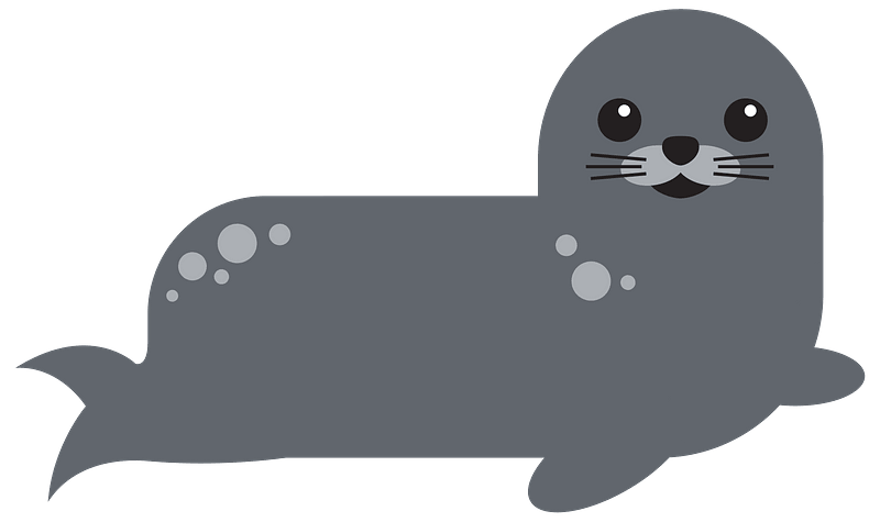Cute Seal Clipart
