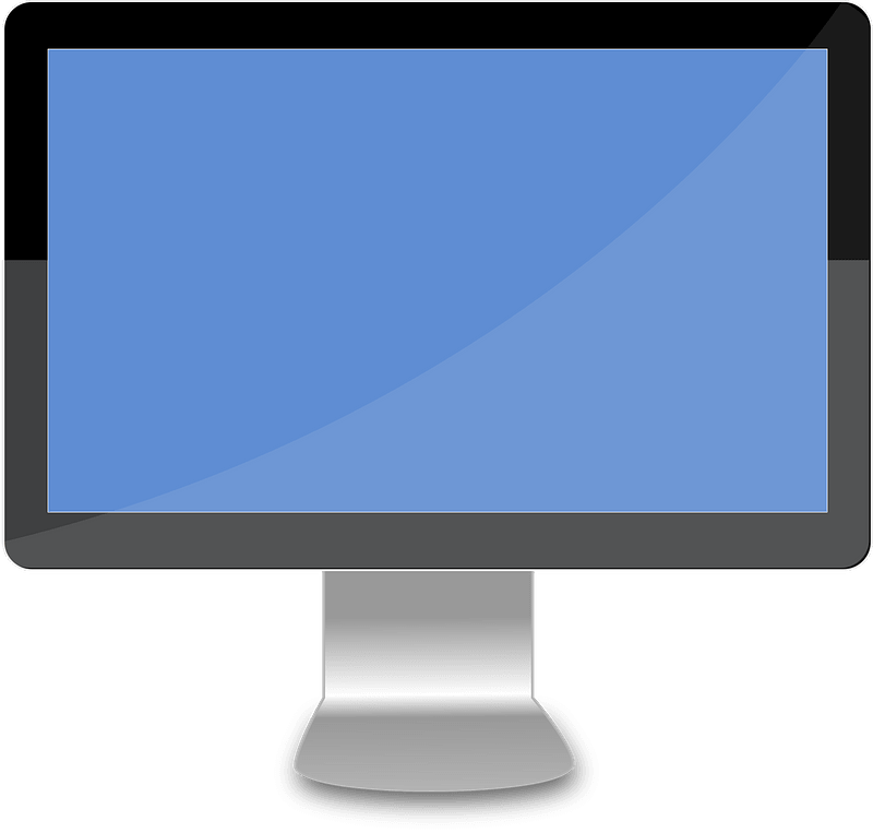 Modern Desktop - Free vector clipart images on creazilla.com