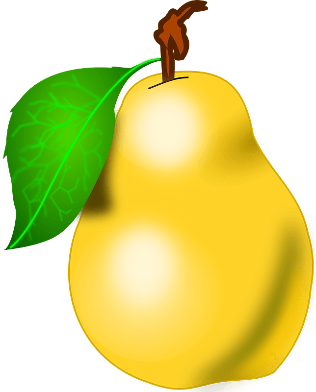 Pear clipart. Free download transparent .PNG | Creazilla