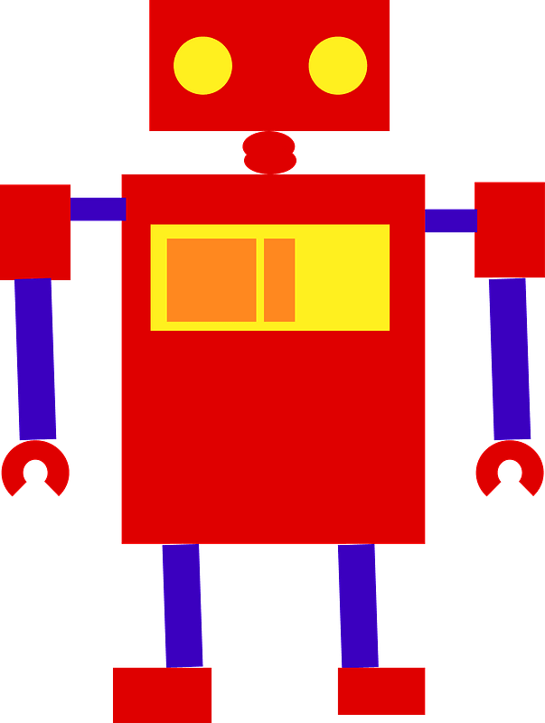 Robot - Red Face and Body clipart. Free download transparent .PNG ...