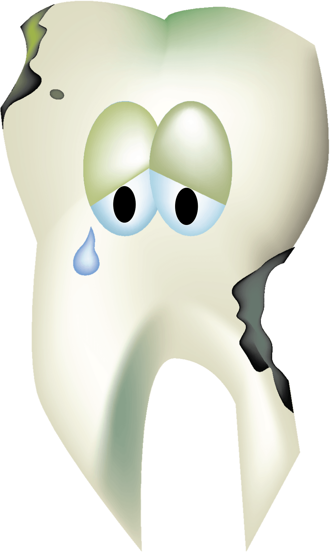 Sad Tooth Clipart