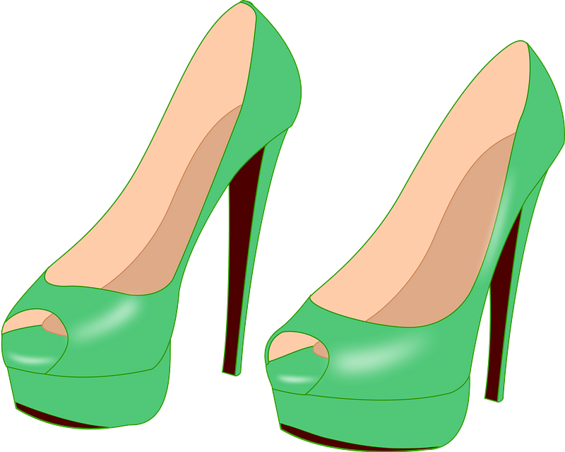 Animated High Heels Shoes
