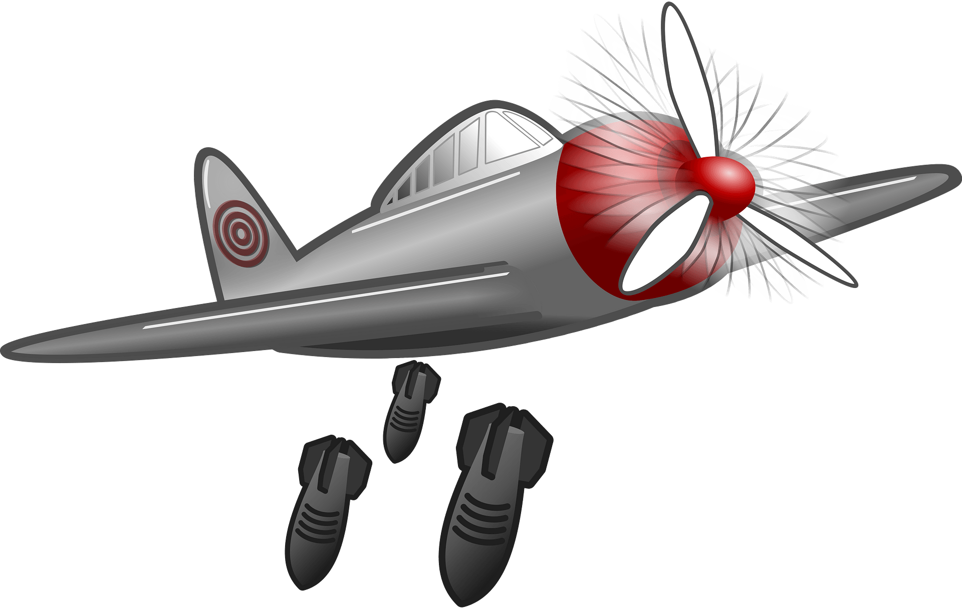 Falling Bomb Clipart