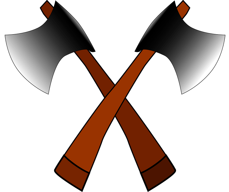 Crossed Axes clipart. Free download transparent .PNG | Creazilla