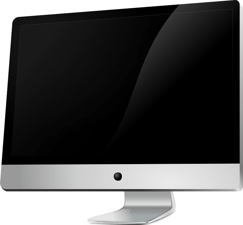 Computer monitor - Free vector clipart images on creazilla.com