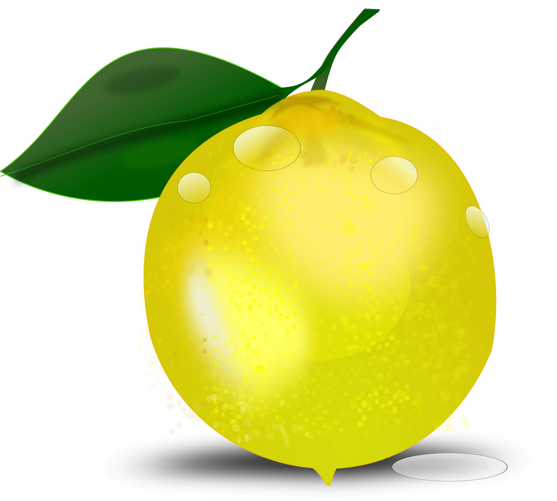 Yellow Lemon Clipart