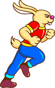 Rabbit - Free vector clipart images on creazilla.com