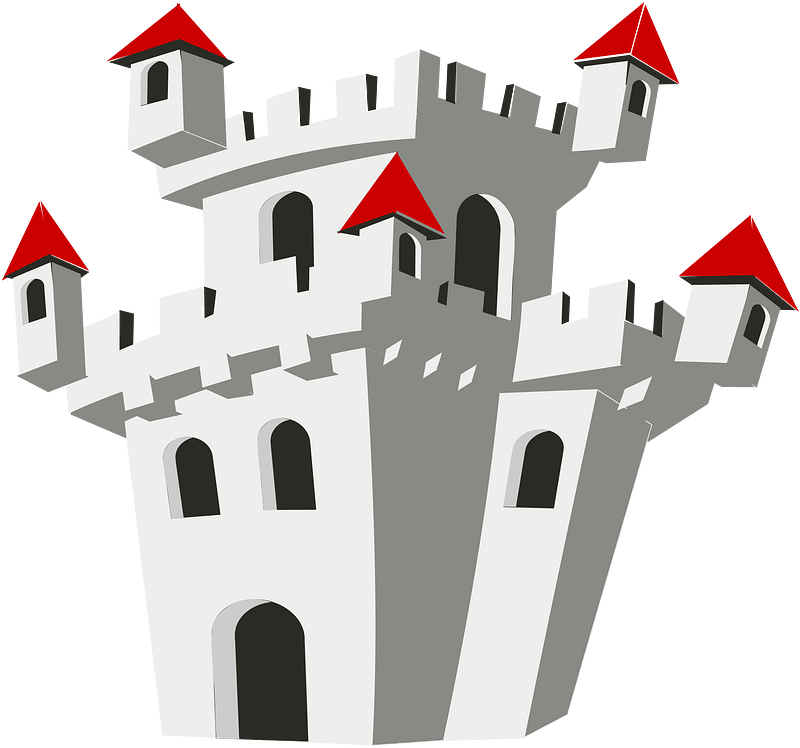 Castle - Free vector clipart images on creazilla.com