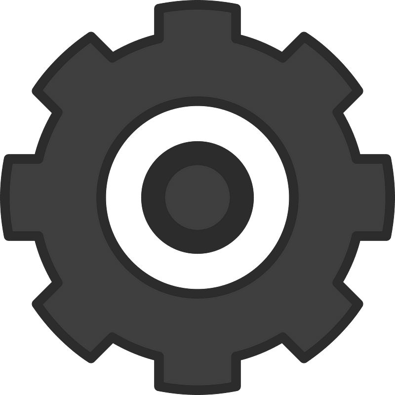 Cog clipart. Free download transparent .PNG | Creazilla