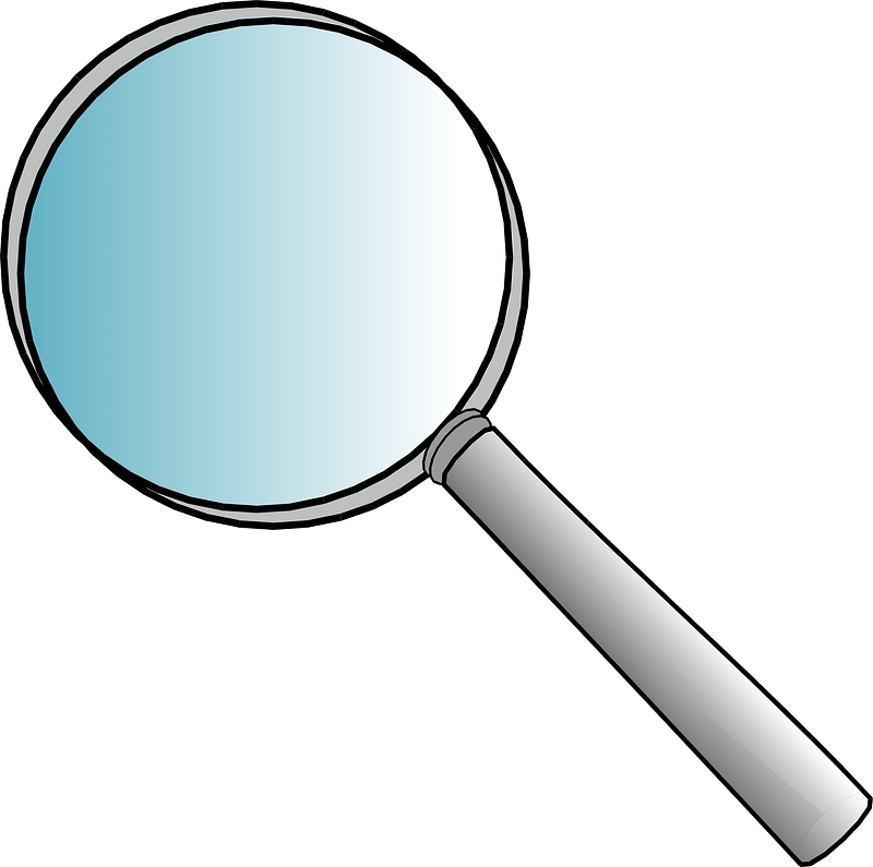 Magnifier clipart. Free download transparent .PNG | Creazilla
