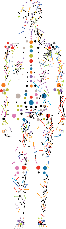 Person from dots clipart. Free download transparent .PNG | Creazilla