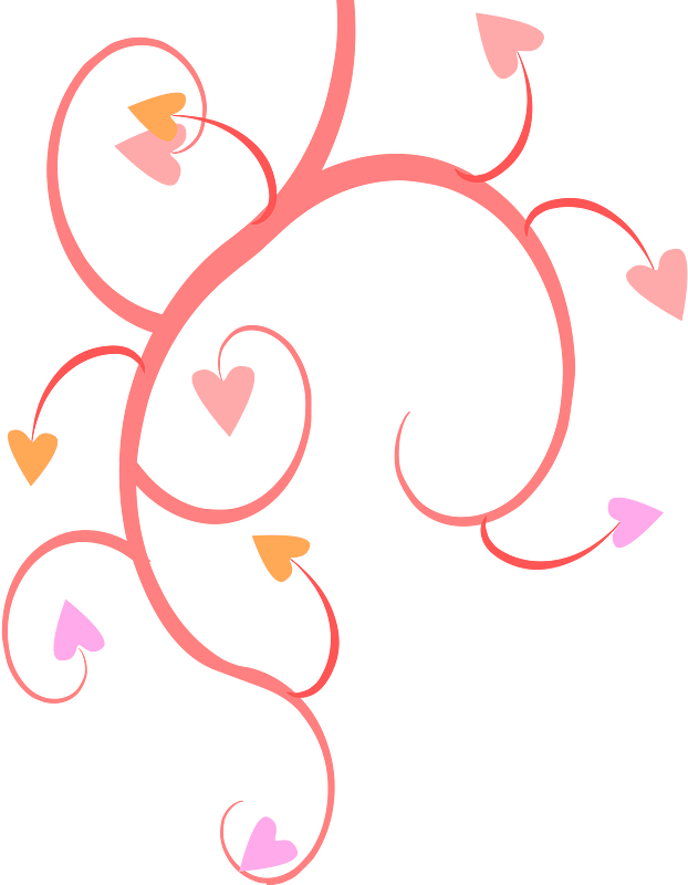 Heart Swirl Clipart