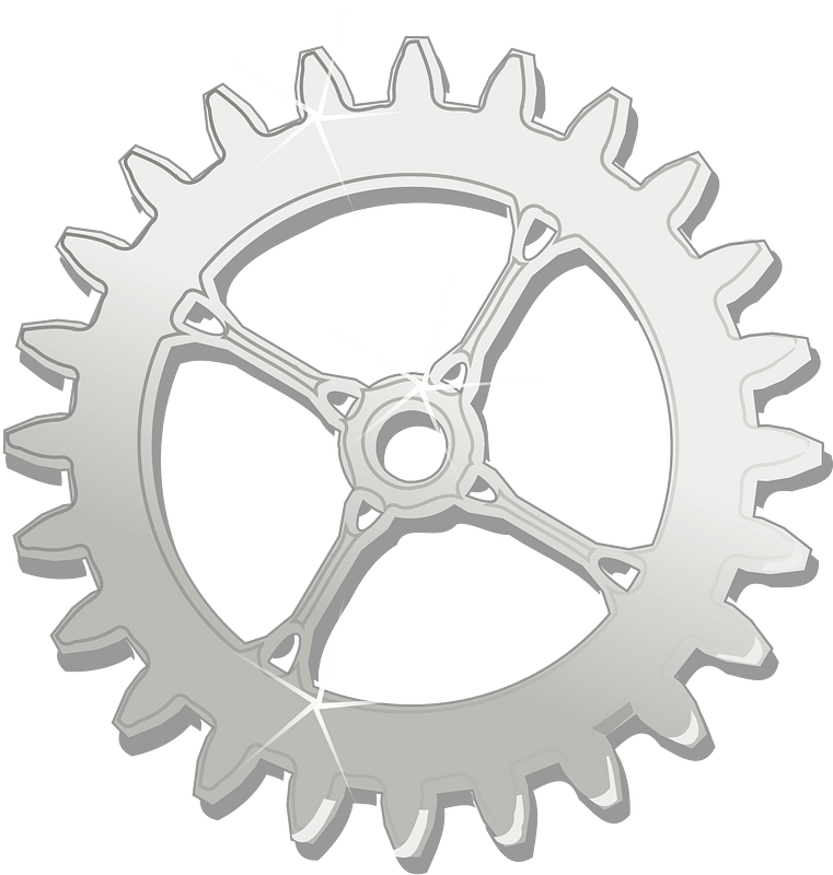 Cog clipart. Free download transparent .PNG | Creazilla