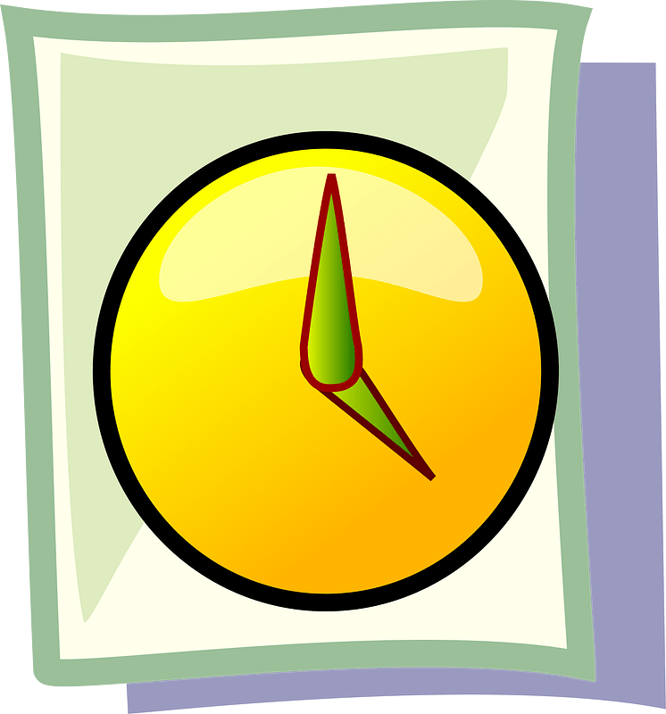 Clock clipart. Free download transparent .PNG | Creazilla