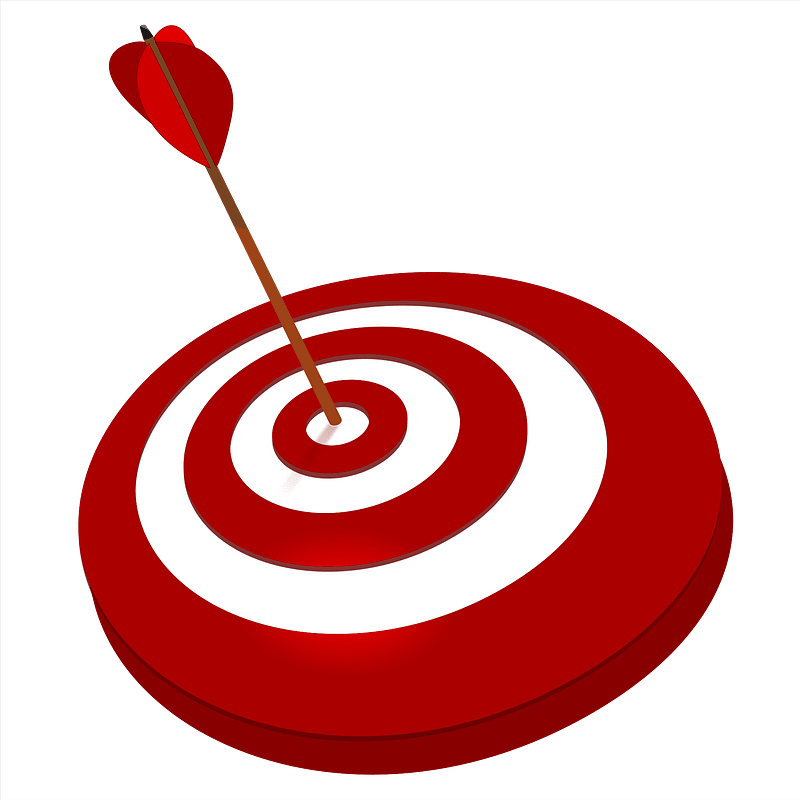 Target clipart. Free download transparent .PNG | Creazilla