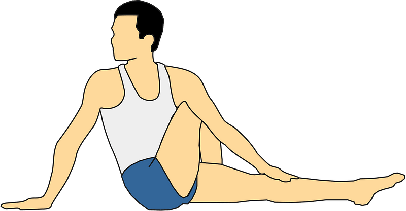 Stretching Exercises Clipart