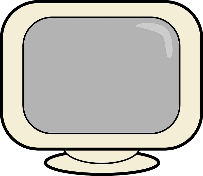 Monitor - Free vector clipart images on creazilla.com