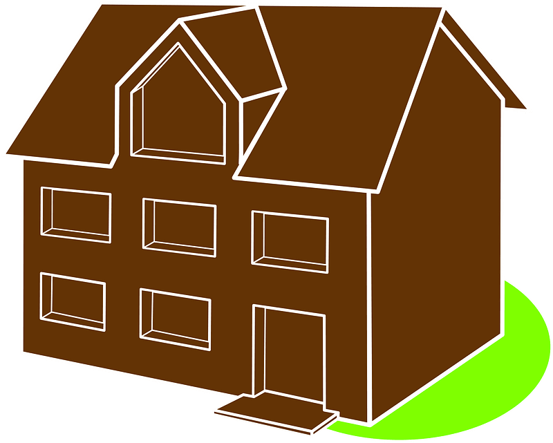 House - Free vector clipart images on creazilla.com