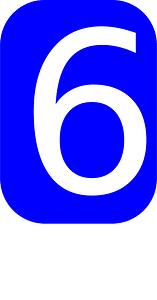 Six - Free vector clipart images on creazilla.com