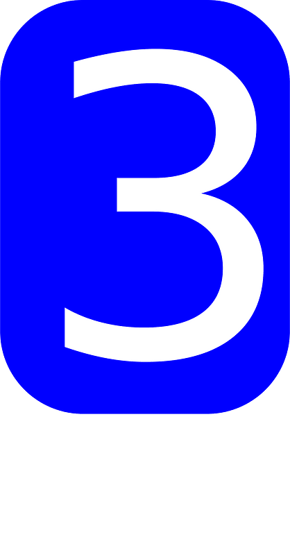 Three clipart. Free download transparent .PNG | Creazilla