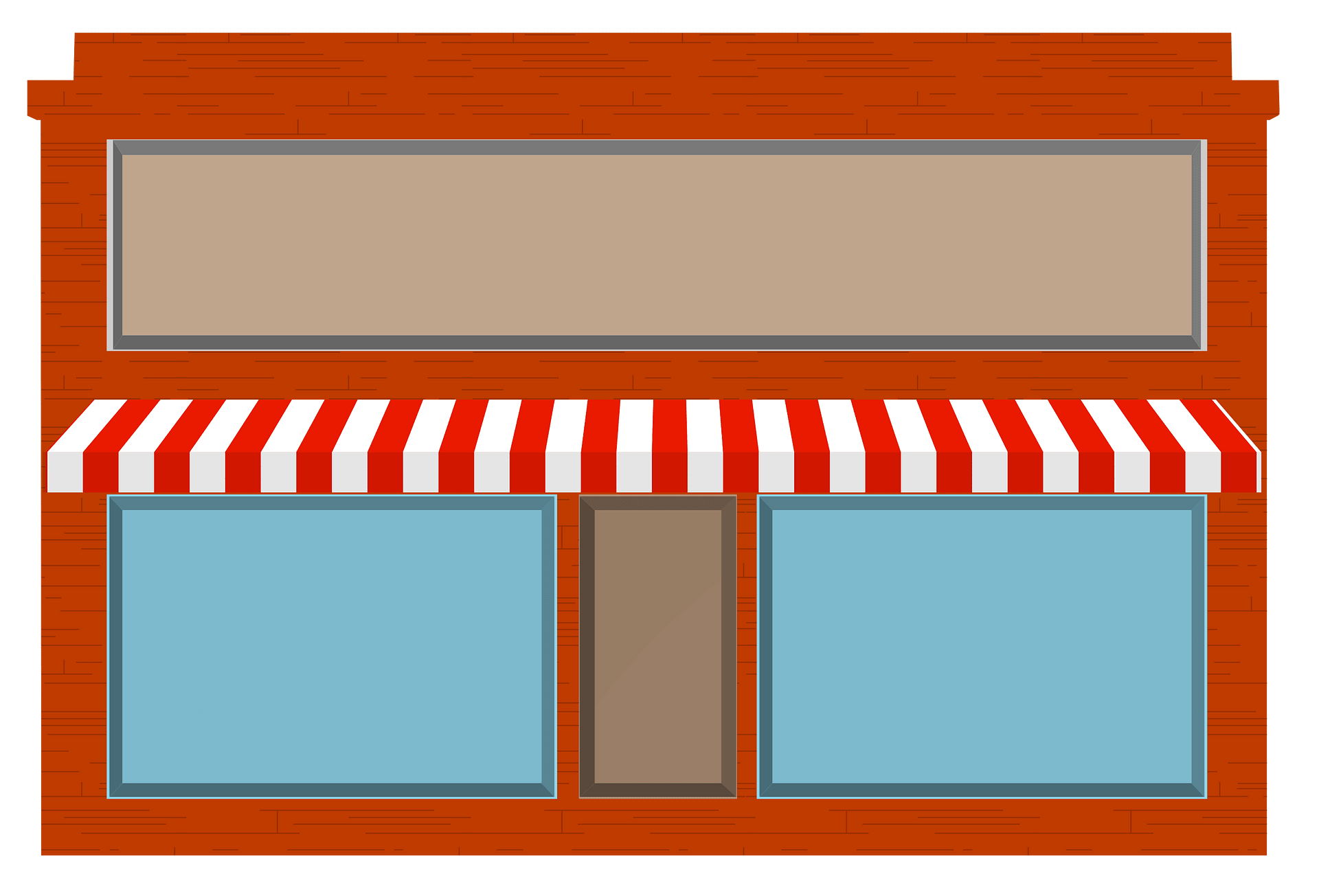 Shop Front Clipart