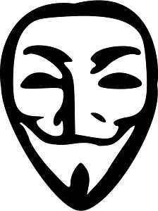 Anonymous mask clipart. Free download transparent .PNG | Creazilla