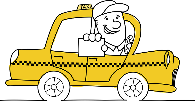 Taxi driver - Free vector clipart images on creazilla.com