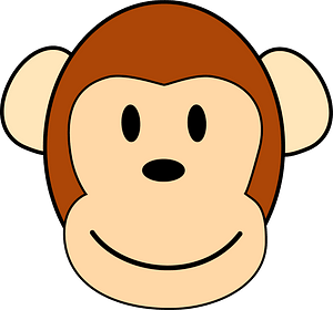Monkey - Free vector clipart images on creazilla.com