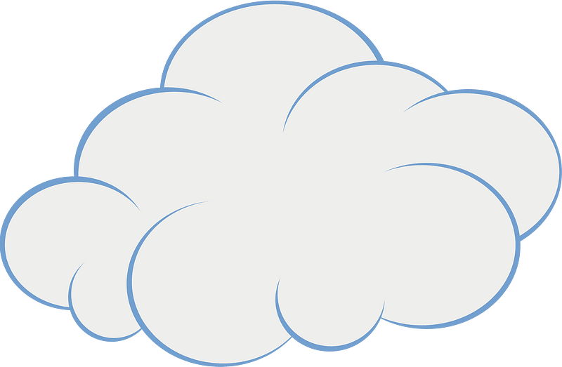 Wolke clipart. Kostenloser Download. | Creazilla