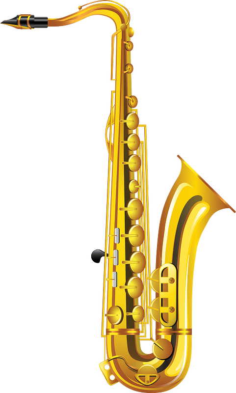 Saxophone clipart. Free download transparent .PNG | Creazilla