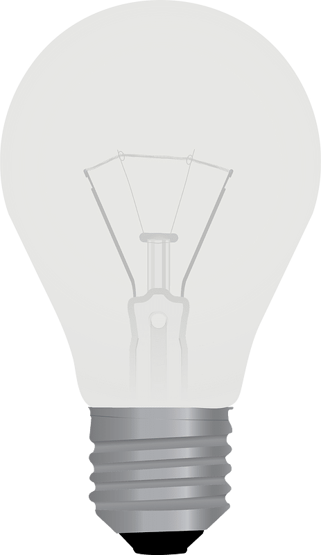 Bulb clipart. Free download transparent .PNG | Creazilla