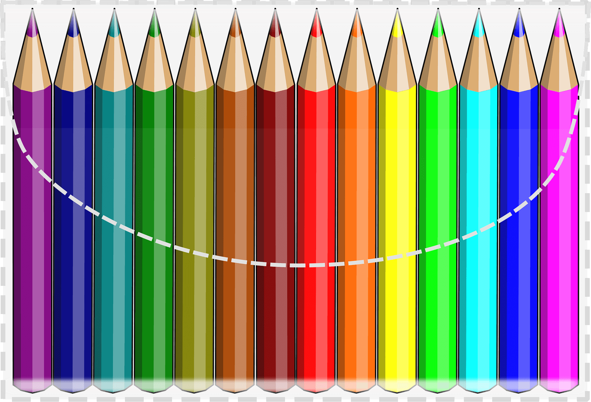 Colored Pencil Clip Art