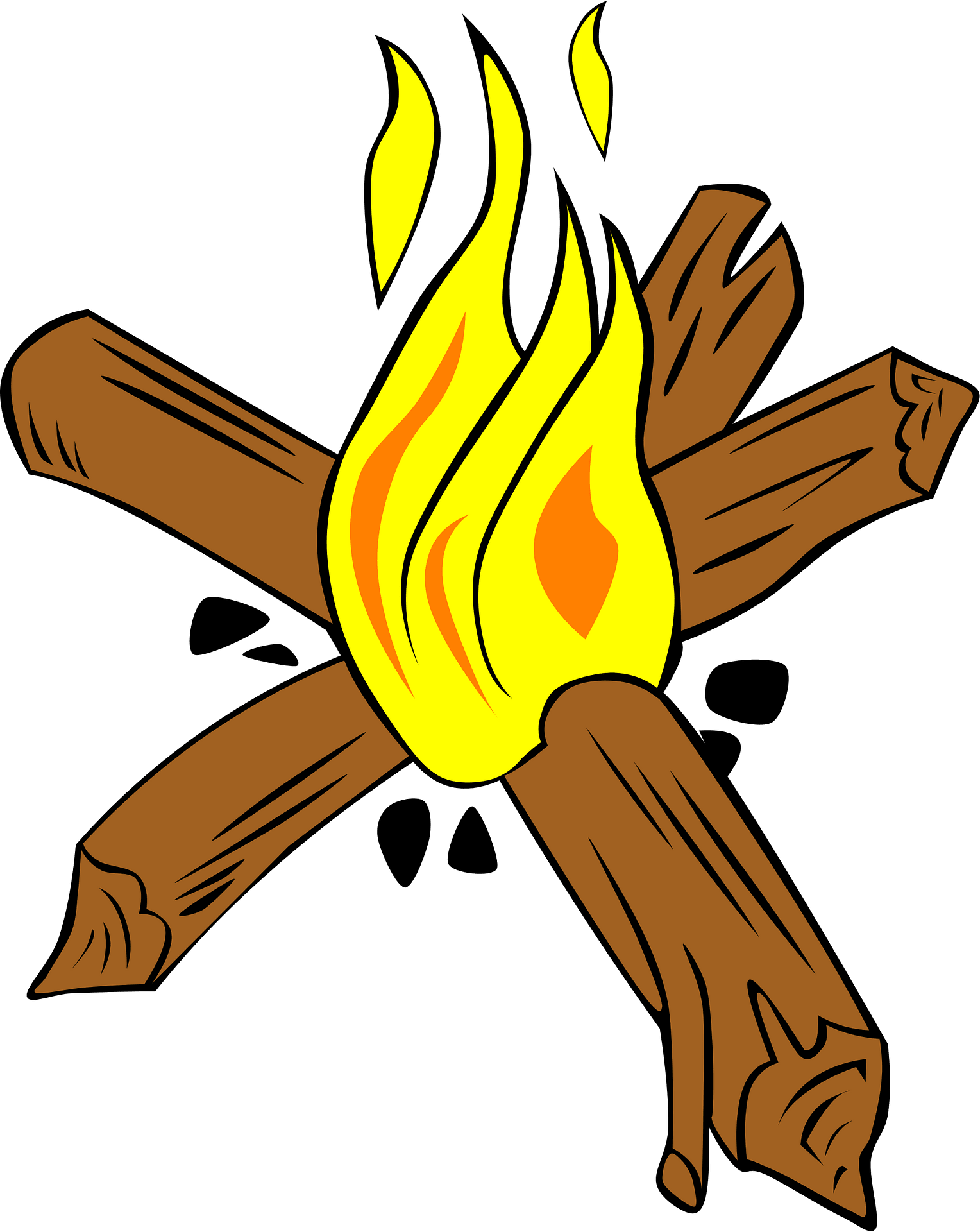 Animated Campfire Clipart