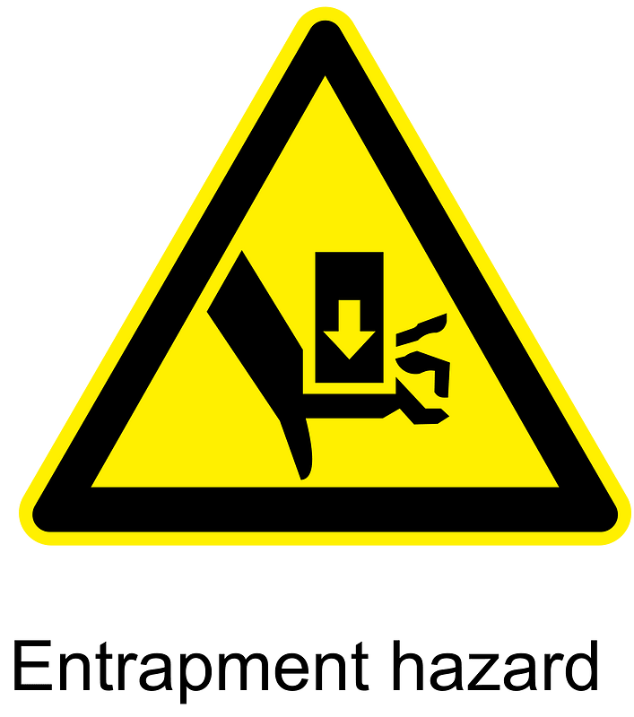 Entrapment hazard warning sign clipart. Free download transparent .PNG ...
