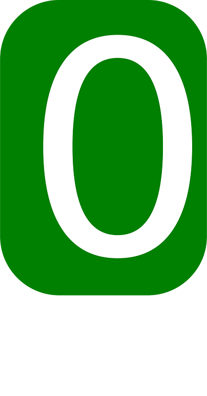 Zero clipart. Free download transparent .PNG | Creazilla