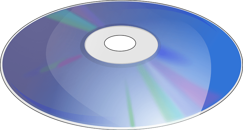 Compact disc - Free vector clipart images on creazilla.com