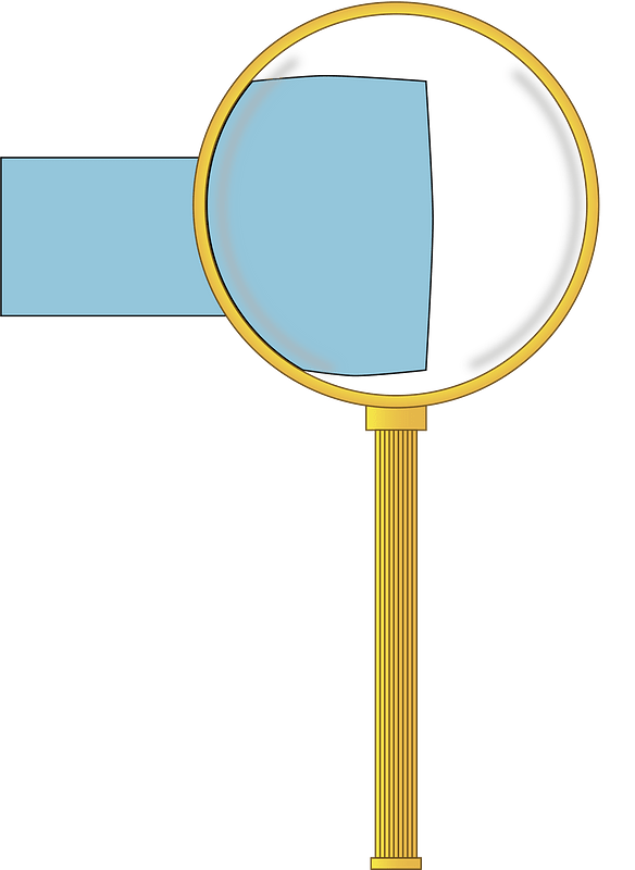 Magnifying glass - Free vector clipart images on creazilla.com