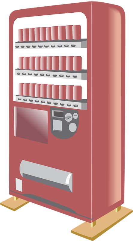 Beverage Vending Machine - Free vector clipart images on creazilla.com