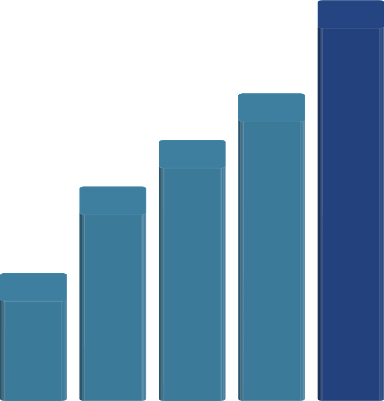 Graph is Ascending - Free vector clipart images on creazilla.com