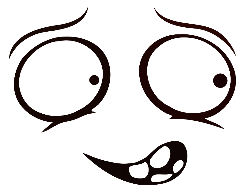 Mentally Deranged Smiley Face clipart. Free download transparent .PNG ...