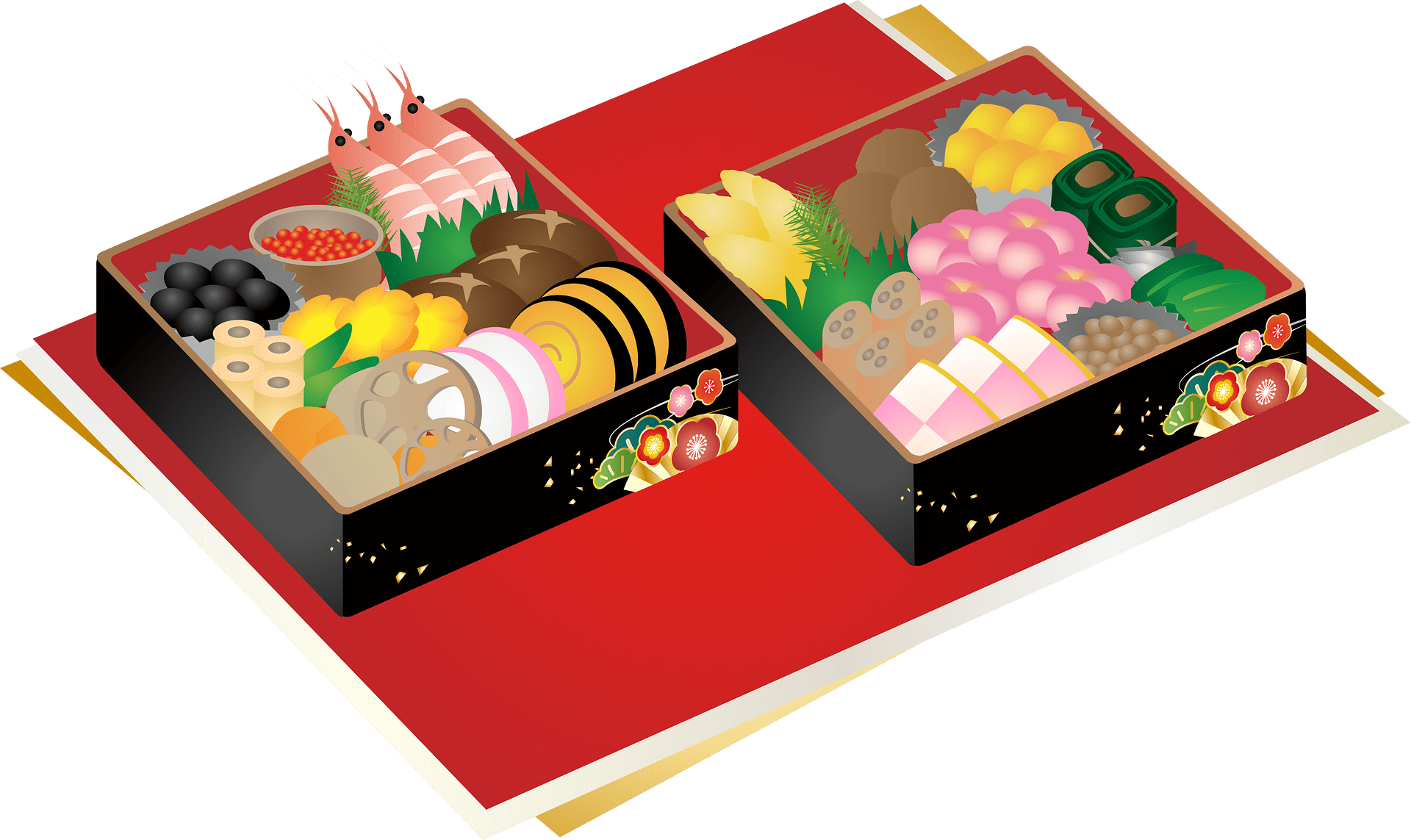 Chinese New Year Food Clipart