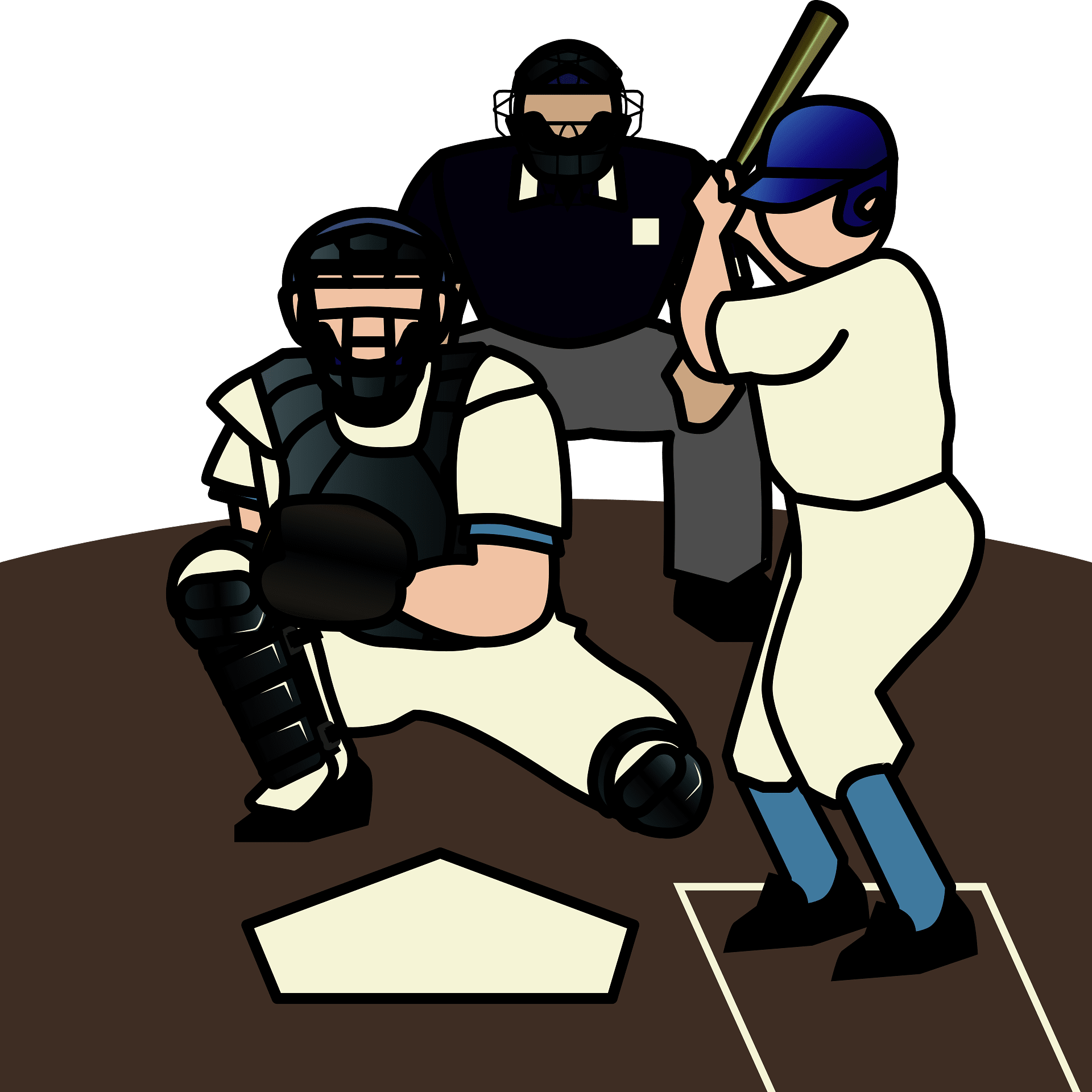 Baseball Umpire Clipart
