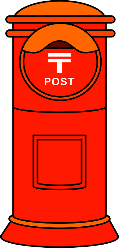 Post Box clipart. Free download transparent .PNG | Creazilla