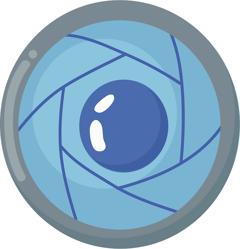 Camera lens - Free vector clipart images on creazilla.com