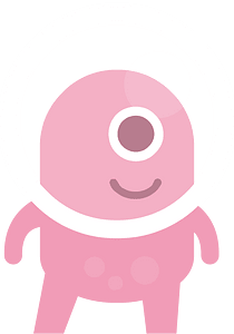 Pink alien clipart. Free download transparent .PNG | Creazilla