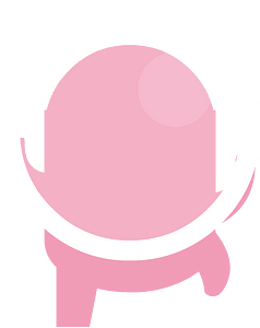 Pink alien clipart. Free download transparent .PNG | Creazilla