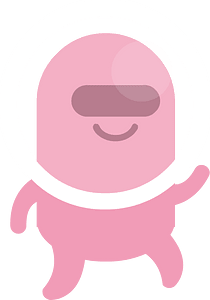 Pink alien clipart. Free download transparent .PNG | Creazilla