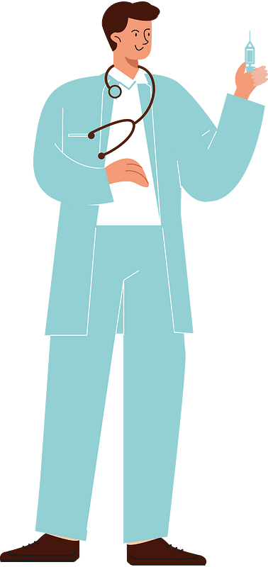 White man doctor - Free vector clipart images on creazilla.com